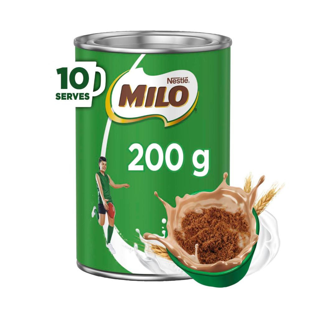Buy Milo Chocolate Malt Powder Hot Or Cold Drink 200g | Coles