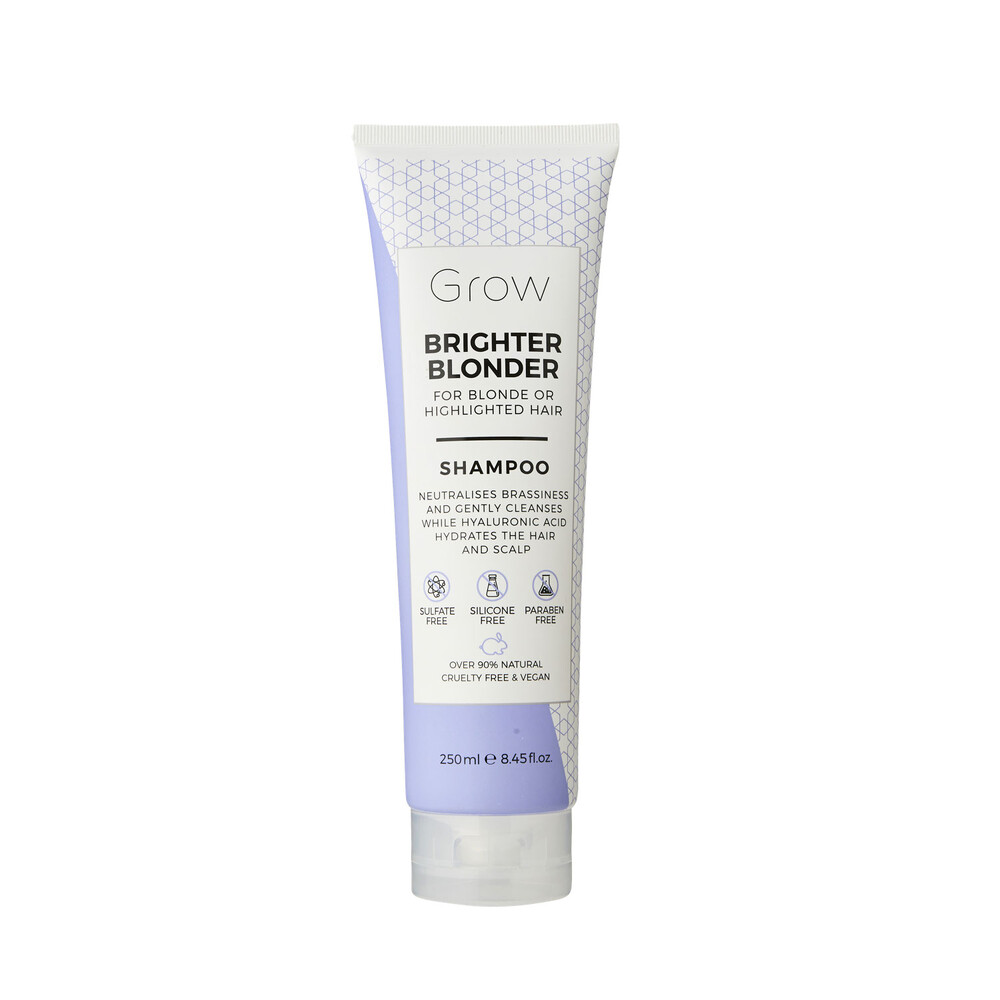 Buy Grow Brighter Blonder Purple Toning Shampoo 250mL | Coles