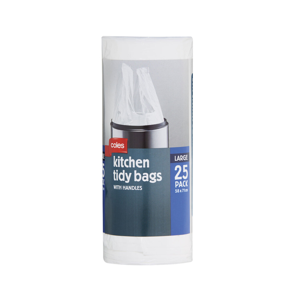 Buy Coles Kitchen Tidy Bag Large 25 pack | Coles
