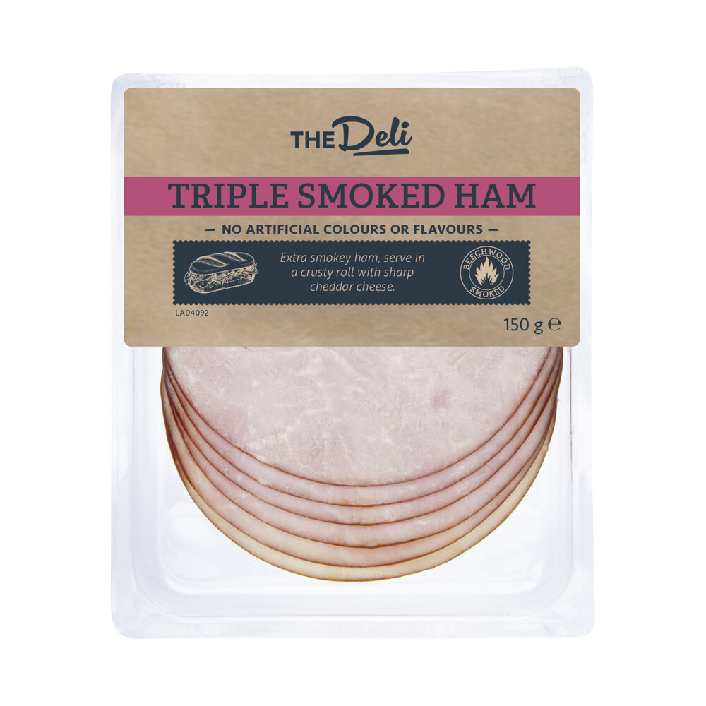 Buy The Deli Triple Smoked Ham 150g | Coles