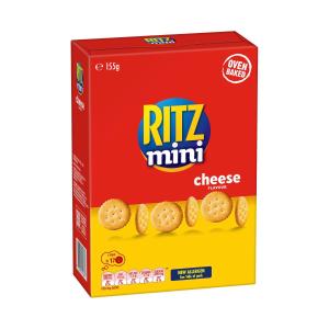 Buy Ritz Mini Cheese Crackers Sharepack 155g | Coles