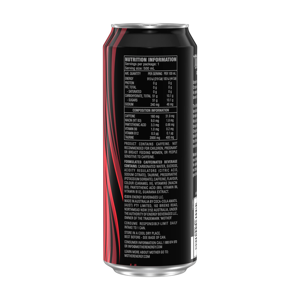 Mother Energy Drink Quotes Mother Energy Drink Range MOQTHER