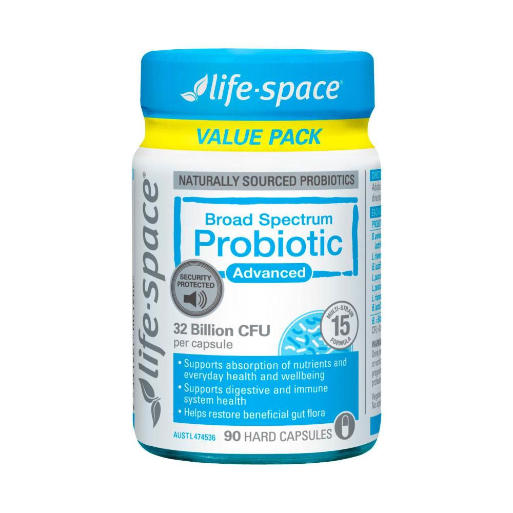Buy Life Space Broad Spectrum Probiotic Advanced Capsules 90 Pack | Coles