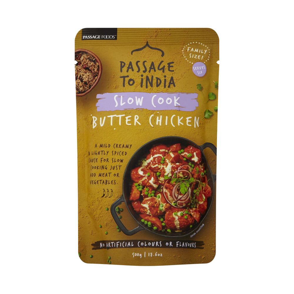 Buy Passage TO India Slow Cook Butter Chicken 500GRAM | Coles