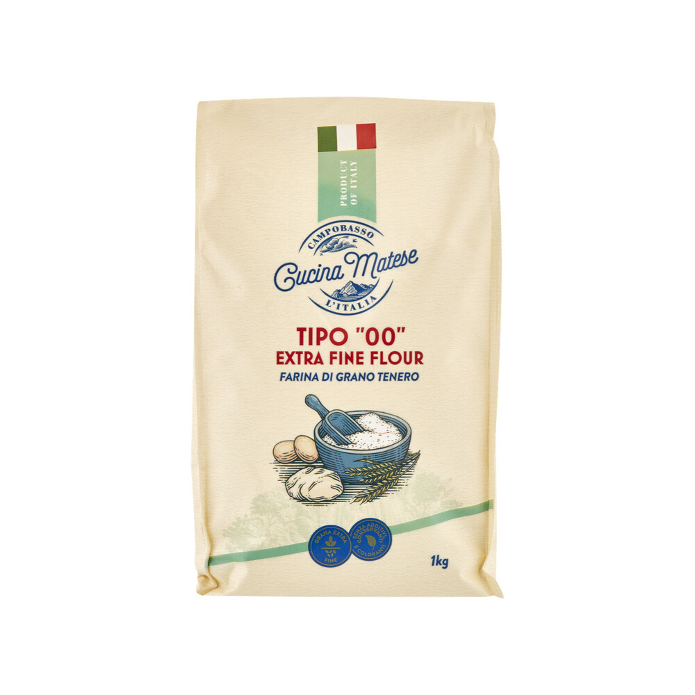 Buy Cucina Matese Tipo 00 Extra Fine Flour 1kg | Coles