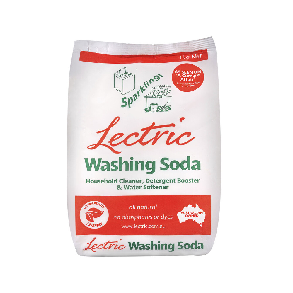 Buy Lectric Washing Soda Powder 1kg | Coles