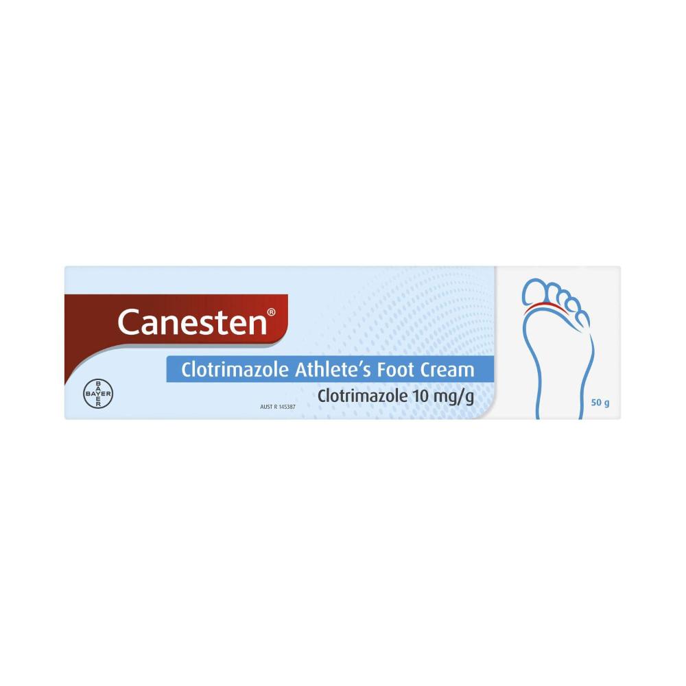 Buy Canesten Anti-Fungal Athlete's Foot Tinea Pedis Cream 50g | Coles