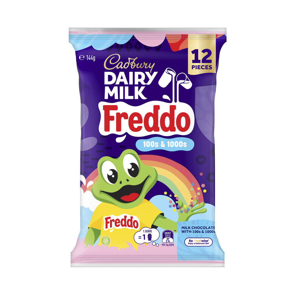 Buy Cadbury Sharepack Freddo 100S & 1000S 144g | Coles
