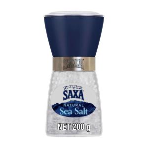 Buy Saxa Natural Sea Salt Refillable Grinder 200g | Coles