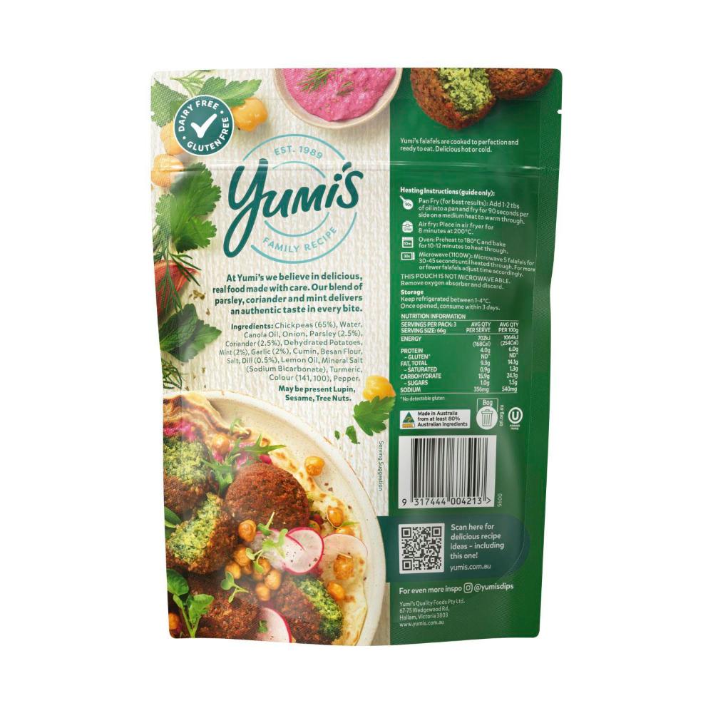 how to cook yumis falafel