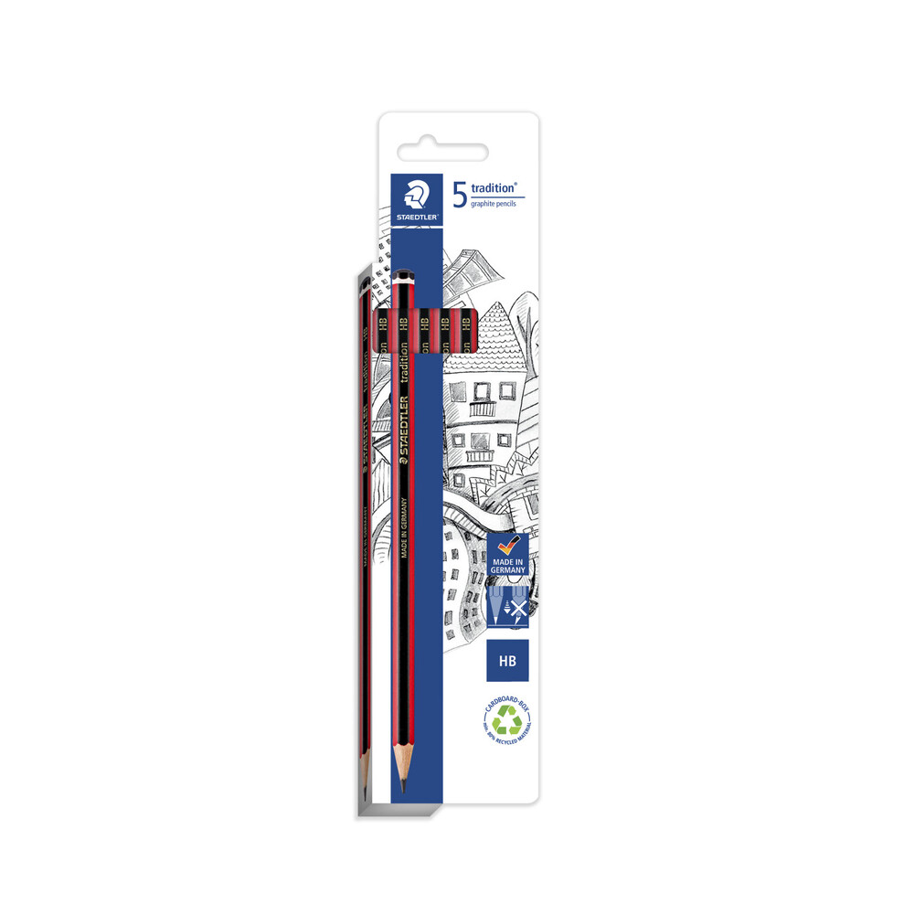 Buy Staedtler Traditional Hb Graphite Pencils 5 pack | Coles