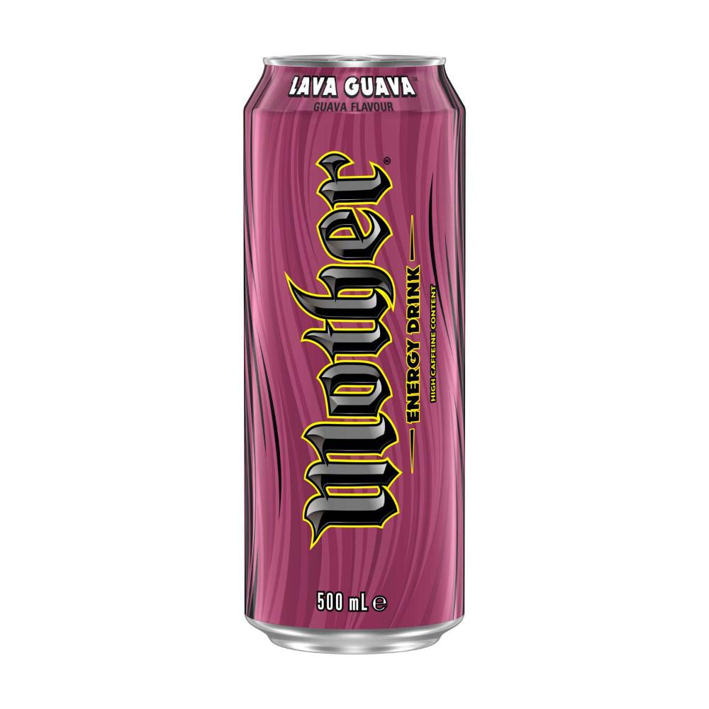 Buy Mother Energy Drink Lava Guava Can 500mL | Coles