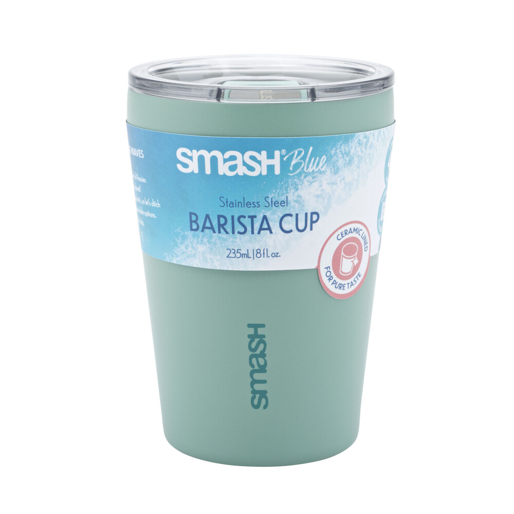 Buy Smash Blue Ceramic Barista Cup 236ml 1 each | Coles