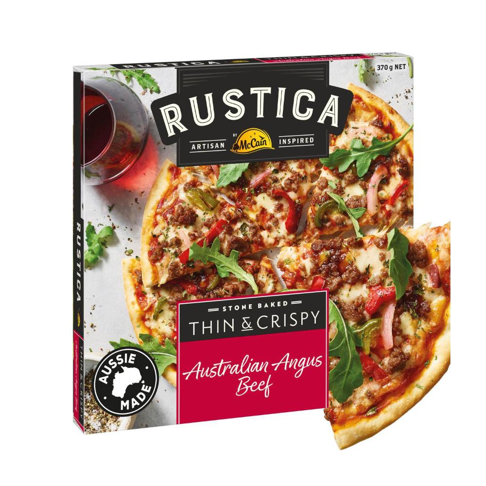 Buy McCain Rustica Thin & Crispy Angus Beef 370g | Coles