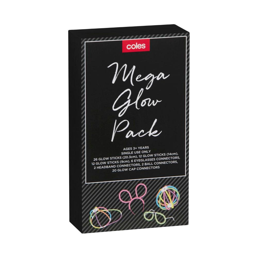 Buy Coles Mega Glow Pack 80 pack | Coles