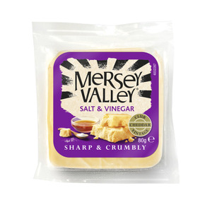 Buy Mersey Valley Salt & Vinegar Cheddar 80g | Coles