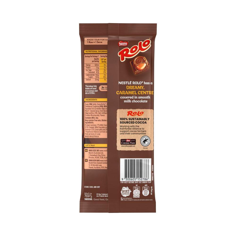 Buy Rolo Milk Chocolate Caramel Block 170g | Coles