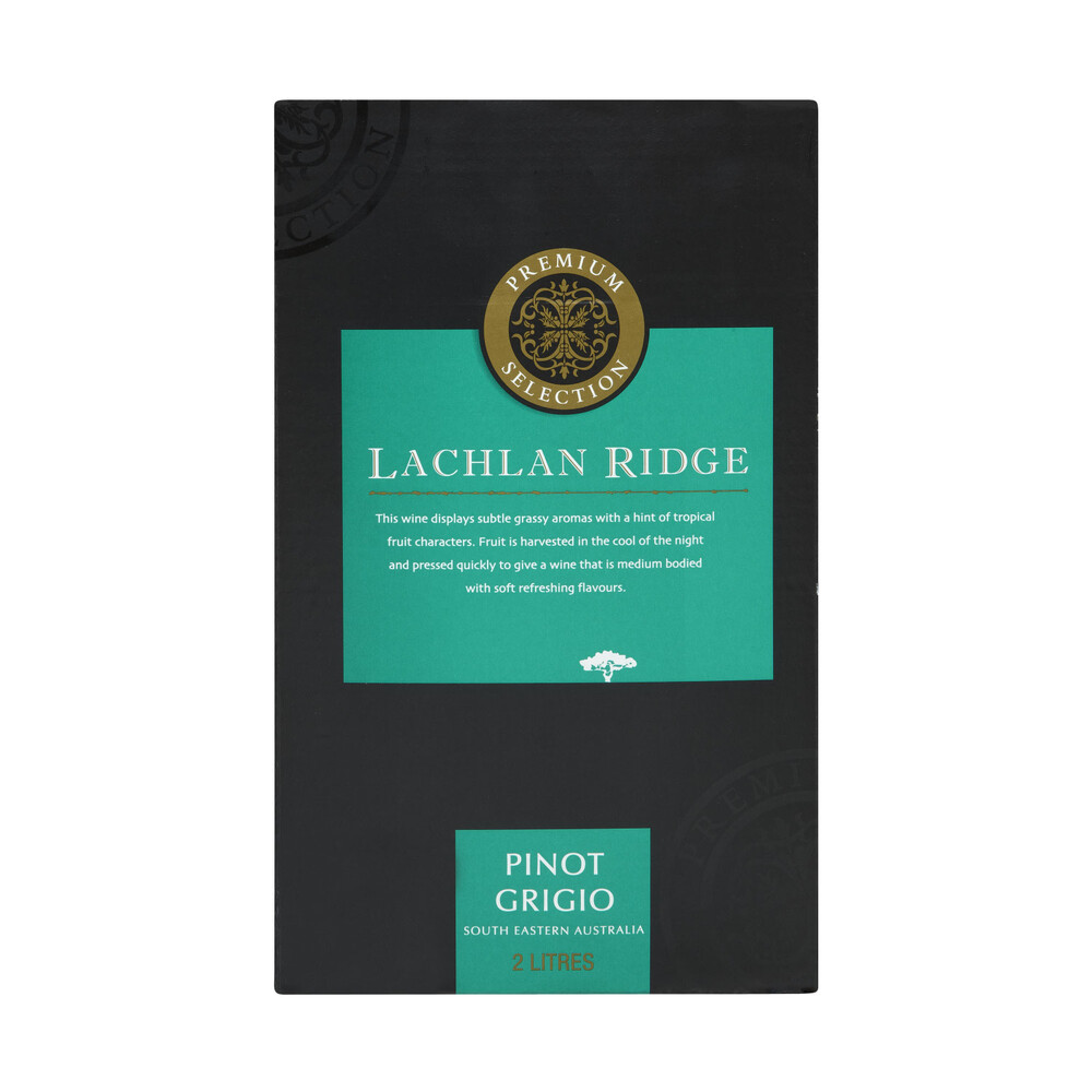 Buy Lachlan Ridge Pinot Grigio Cask 2l 1 Each | Coles