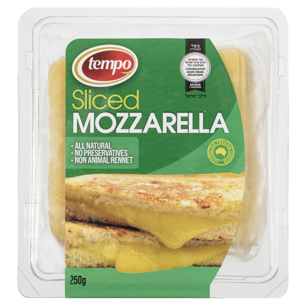 Buy Tempo Mozzarella Cheese Slices 250g | Coles