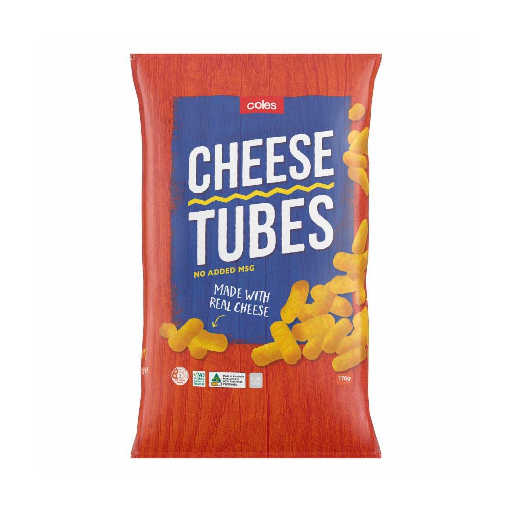 Buy Coles Cheese Tubes 170g | Coles