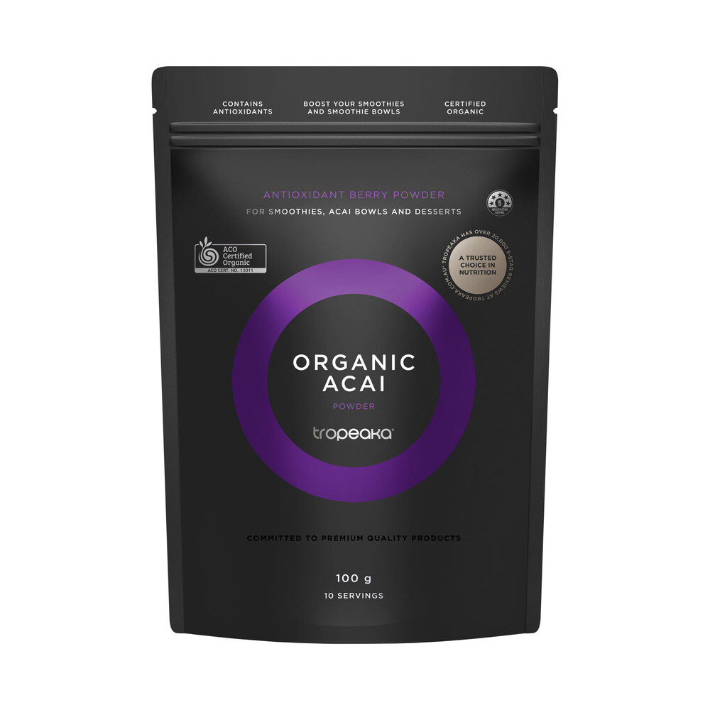Buy Tropeaka Organic Acai Powder 100g | Coles