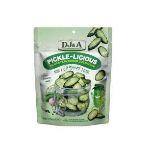 Buy DJ&A Pickle-licious Pickled Flavoured Cucumber 50g | Coles