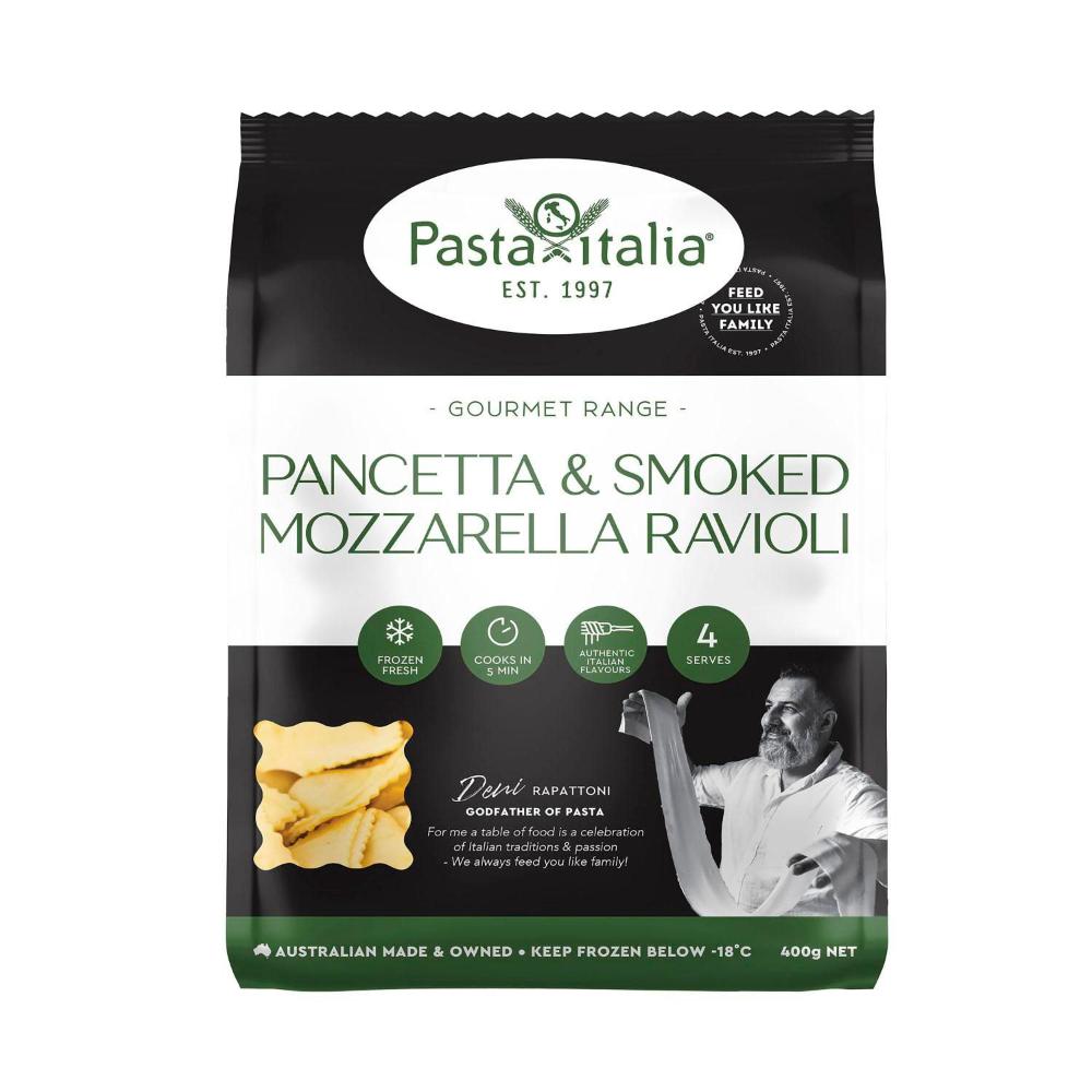 Buy Pasta Italia Pancetta & Smoked Mozzarella Ravioli 400g | Coles