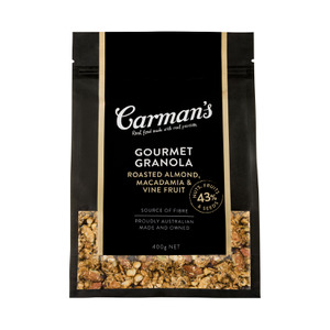 Buy Carmans Gourmet Granola Almond Macadamia & Raisin 400g | Coles