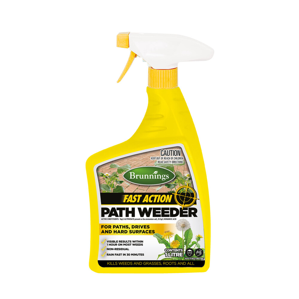 Buy Brunnings Fast Action Path Weeder Rtu 1L | Coles