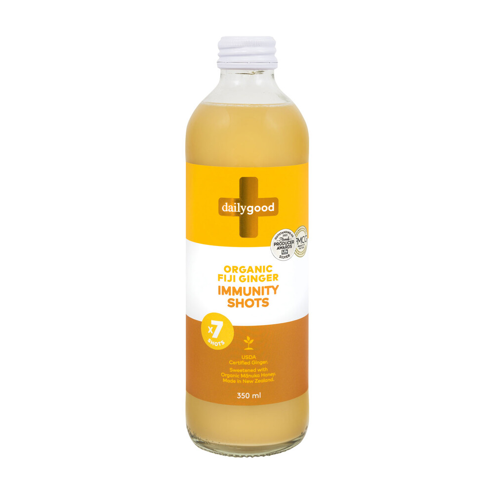 Buy Daily Good Organic Fiji Ginger Immunity Shots 350mL | Coles
