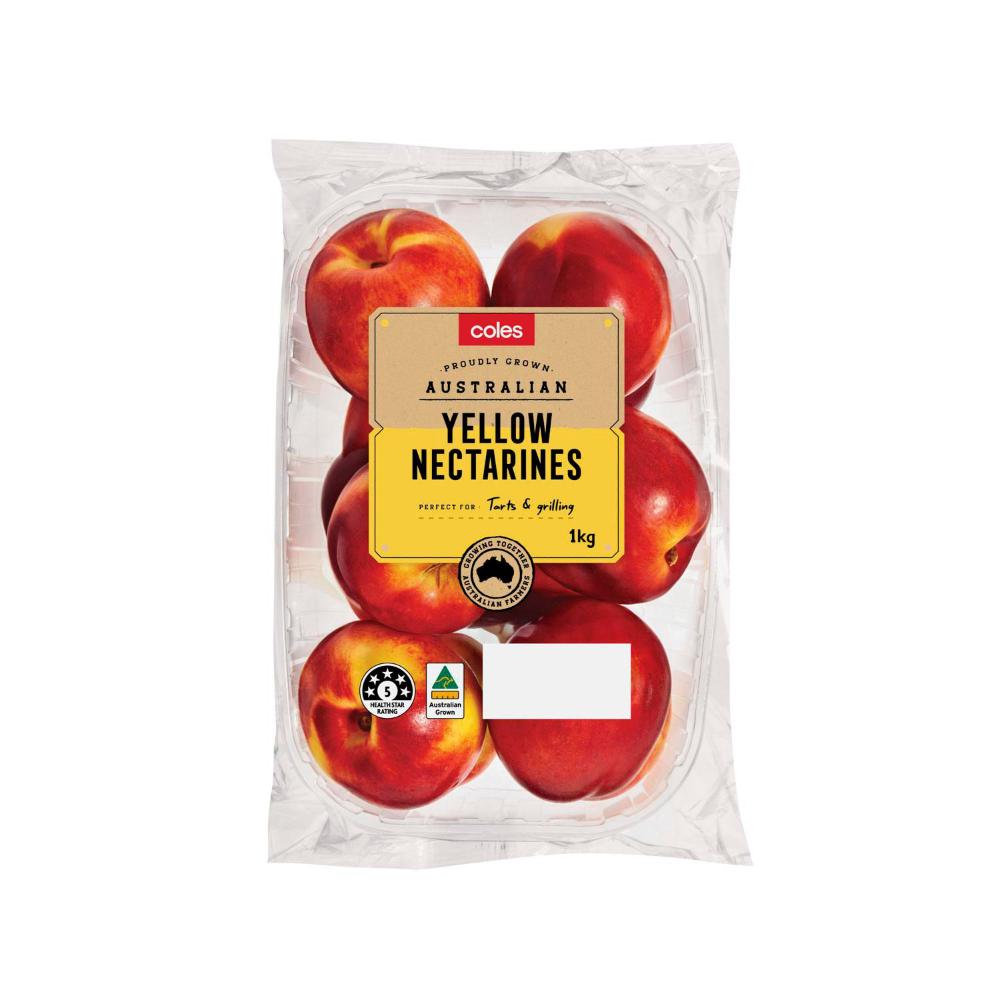 Buy Coles Yellow Nectarines 1 Kg | Coles
