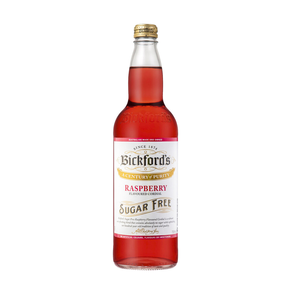 Buy Bickfords Cordial Raspberry Sugar Free 750mL | Coles