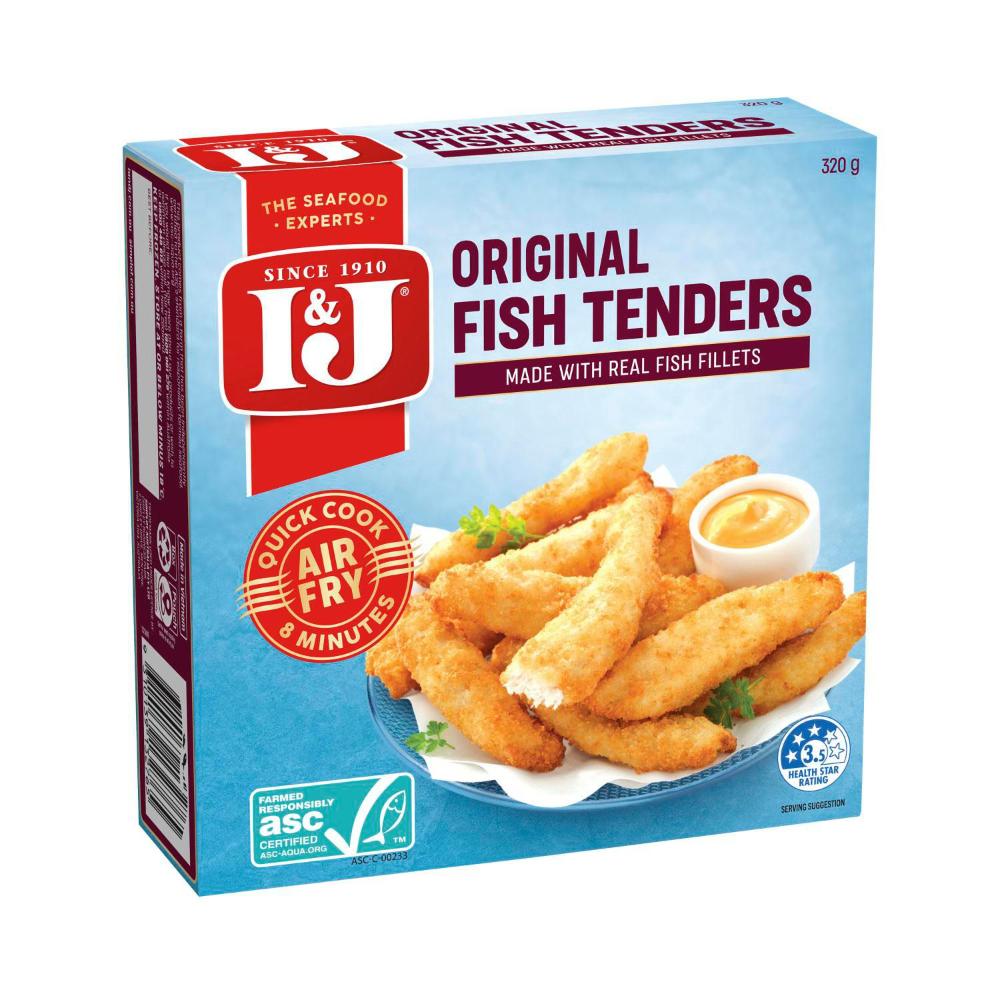 Buy I&j Original Fish Tenders 320g | Coles