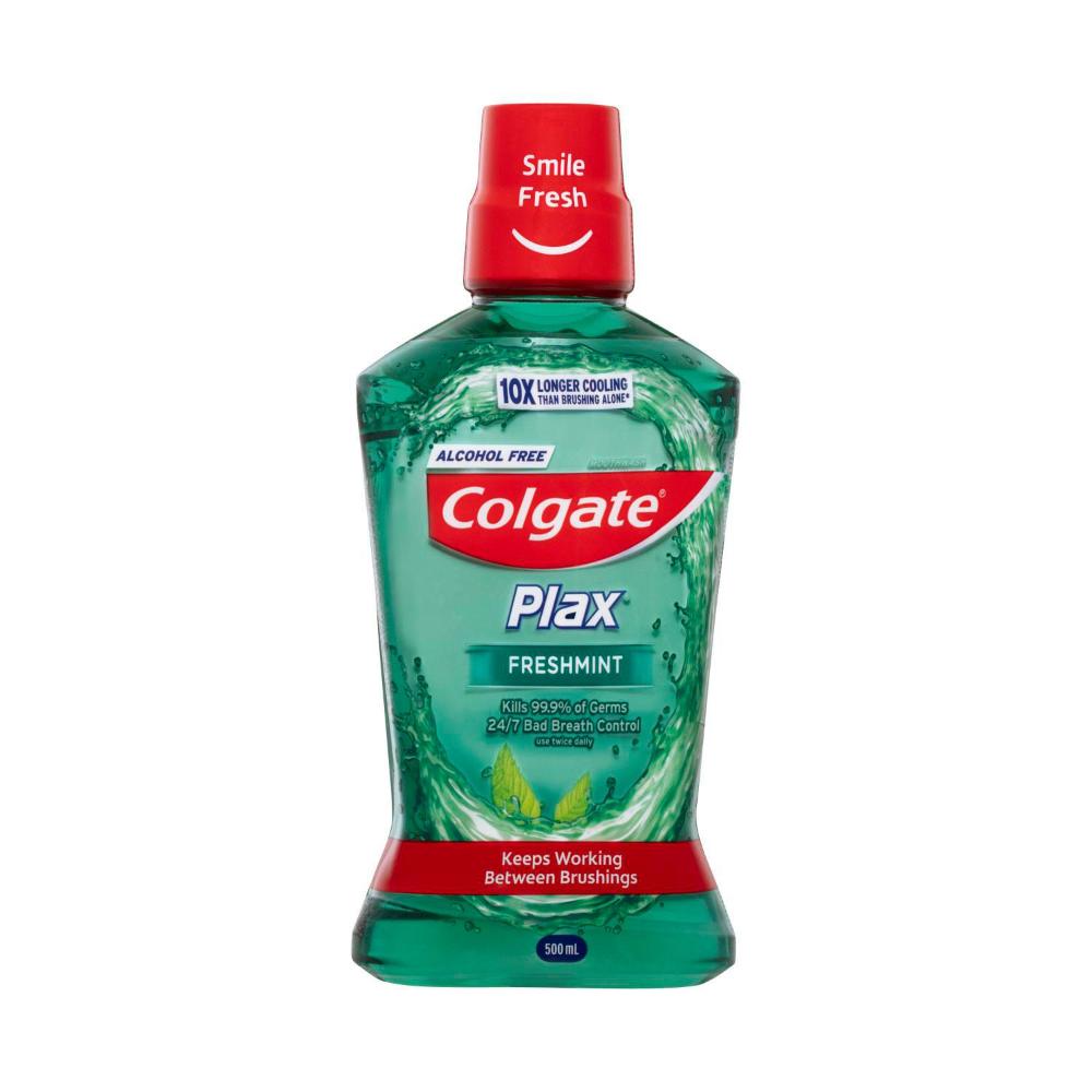 Buy Colgate Plax Fresh Mint Mouthwash 500mL | Coles