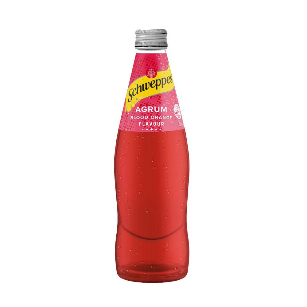 Buy Schweppes Agrum Blood Orange Soft Drink Bottles Glass Multipack ...