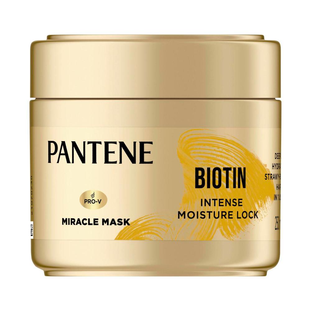 Buy Pantene Biotin Intense Moisture Lock Hair Mask 250mL | Coles