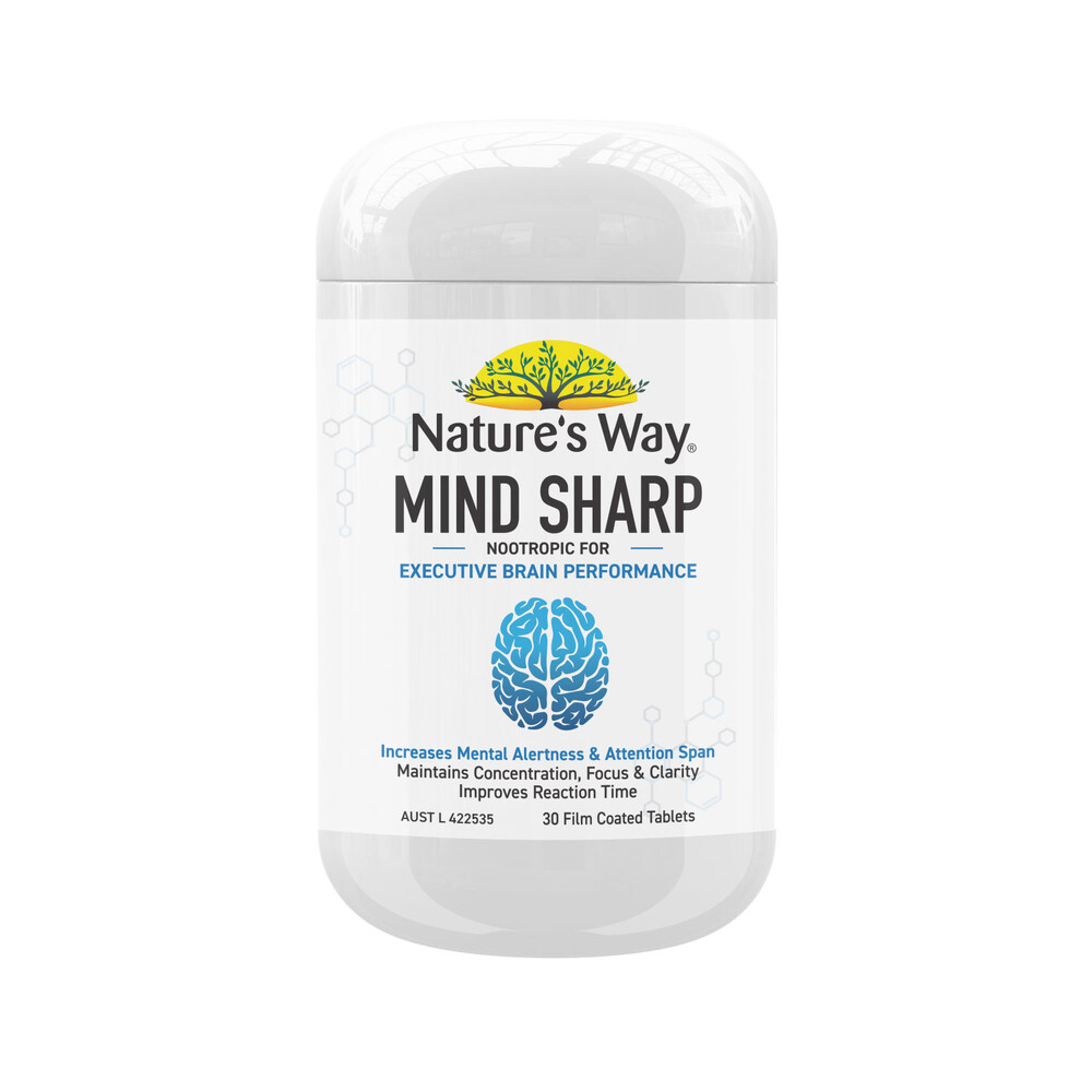 Buy Natures Way Mind Sharp 30 pack | Coles