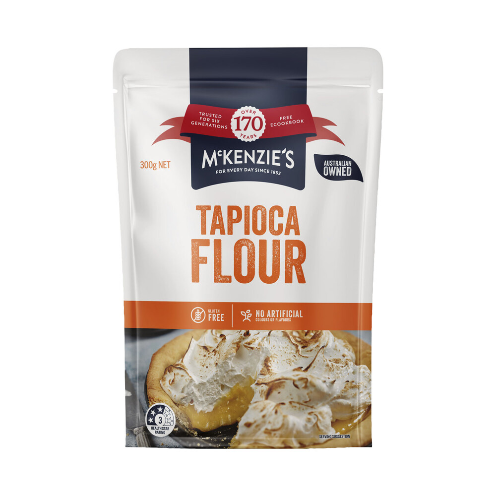 Buy Mckenzie's Tapioca Flour Resealable 300g | Coles