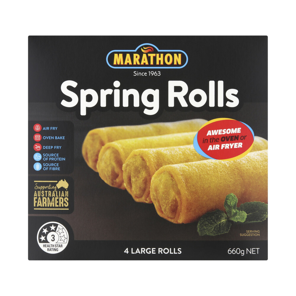 Buy Marathon Spring Rolls 660g | Coles