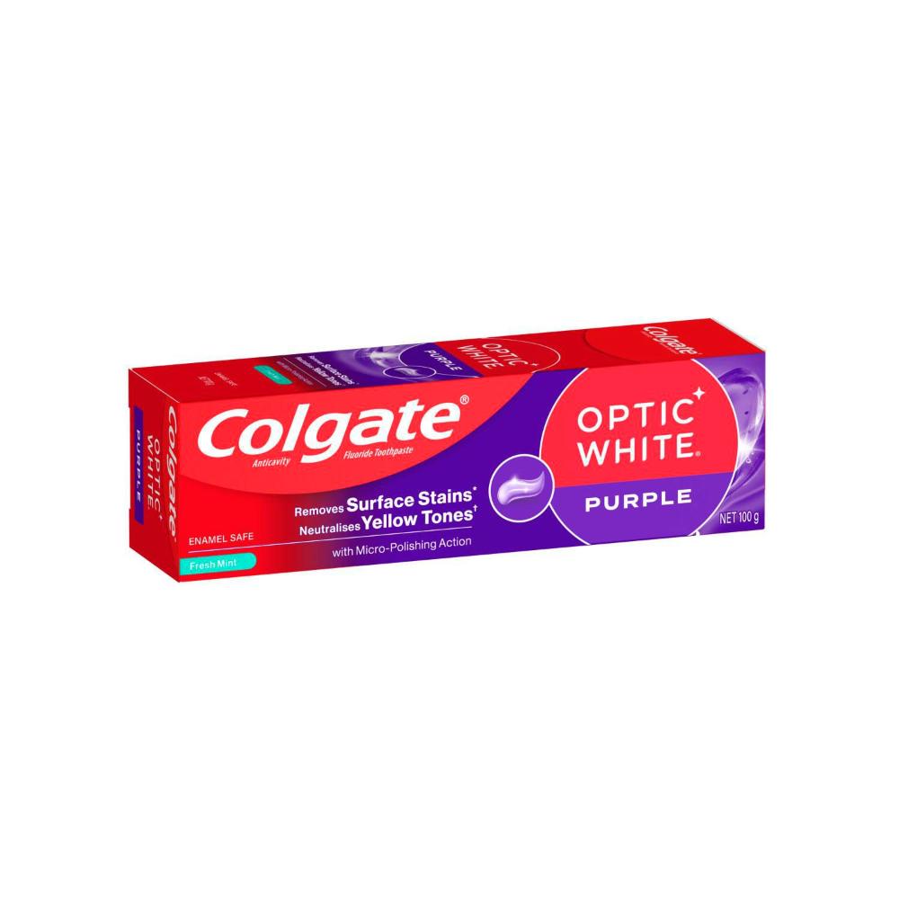 Buy Colgate Optic White Purple Toothpaste 100g | Coles