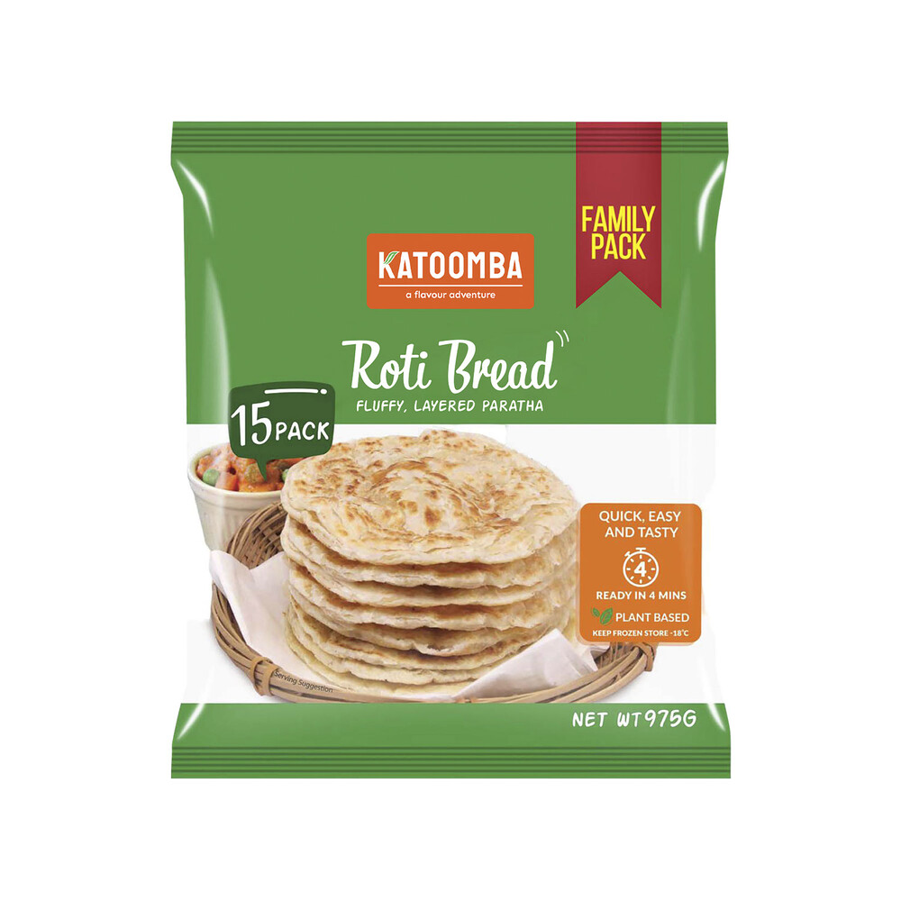 Buy Katoomba Original Roti Bread 975g | Coles