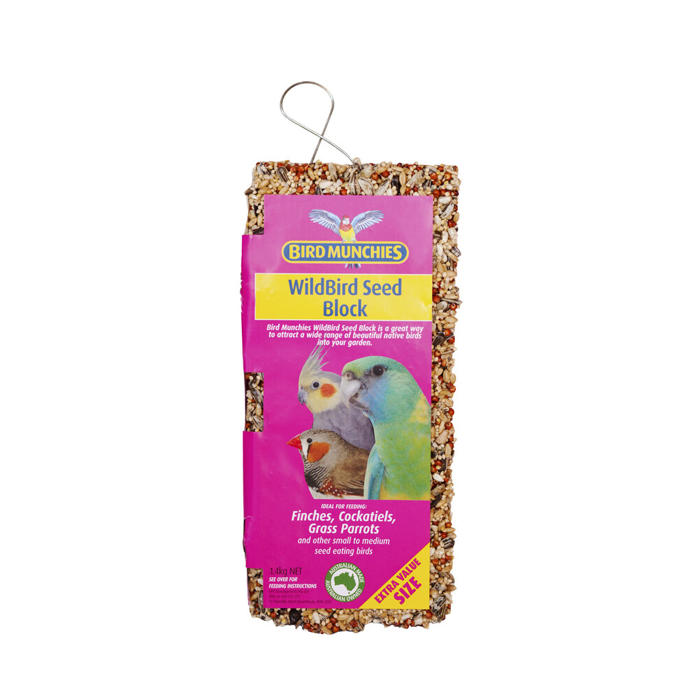 Buy Bird Munchies Wild Block Bird Treat 1.4kg | Coles