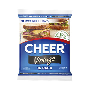 Buy Cheer Vintage Cheese Slices 250g | Coles