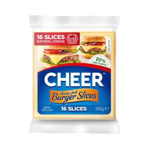 Buy Cheer Cheese Slices Aussie Jack Refill 250g | Coles