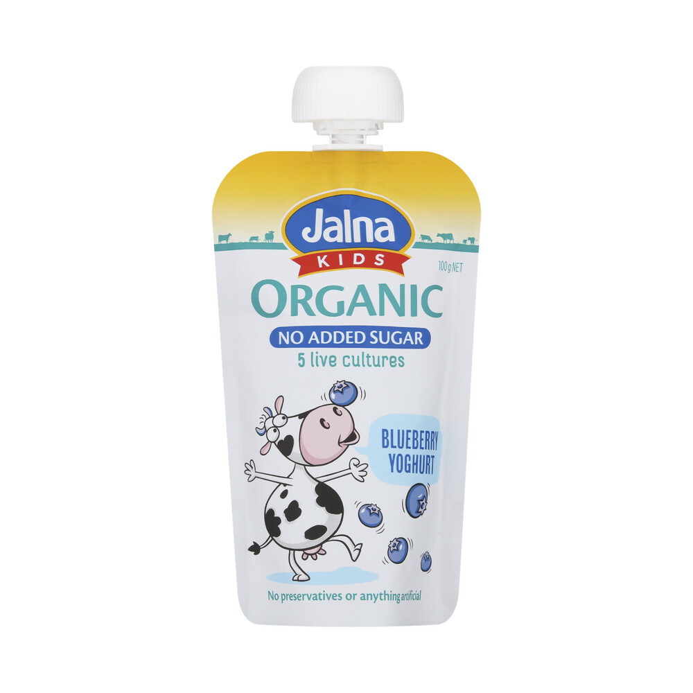 Buy Jalna Kids Organic Yoghurt Blueberry 100g | Coles