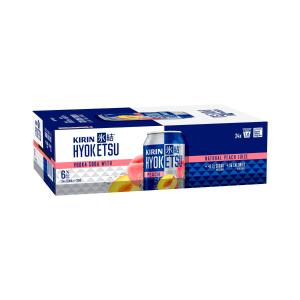 Buy Kirin Hyoketsu Peach Can 330mL 24 Pack | Coles