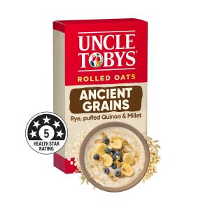Buy Uncle Tobys Oats Ancient Grains 490g | Coles