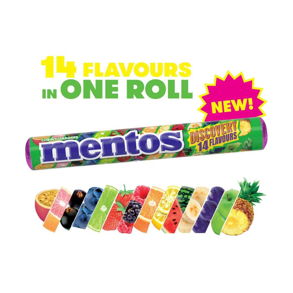 Buy Mentos Single Roll Limited Edition 37.5g | Coles