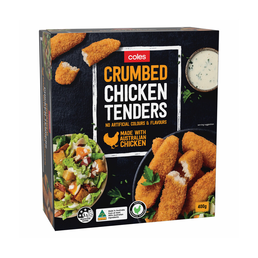 Buy Coles Frozen Original Chicken Tenders 400g | Coles