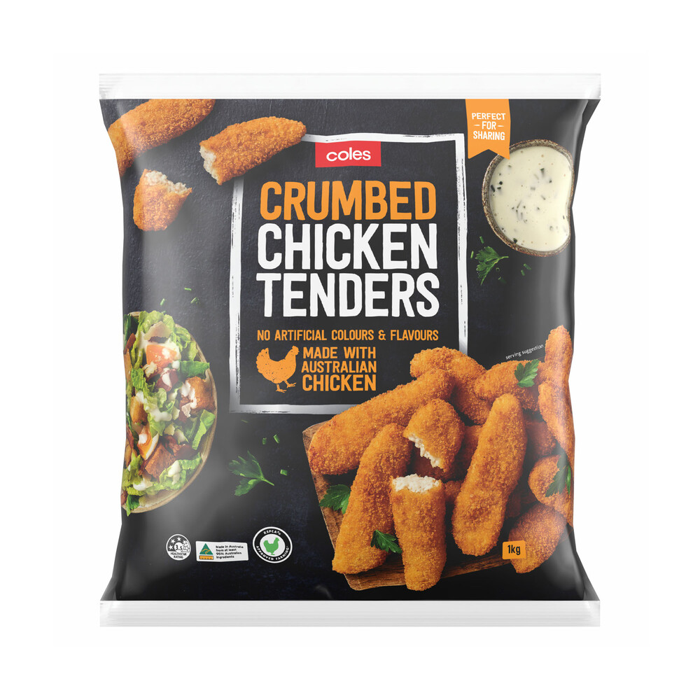 Buy Coles Frozen Original Chicken Tenders 1kg | Coles